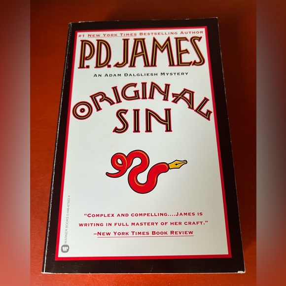 Art | Original Sin By P D James | Poshmark